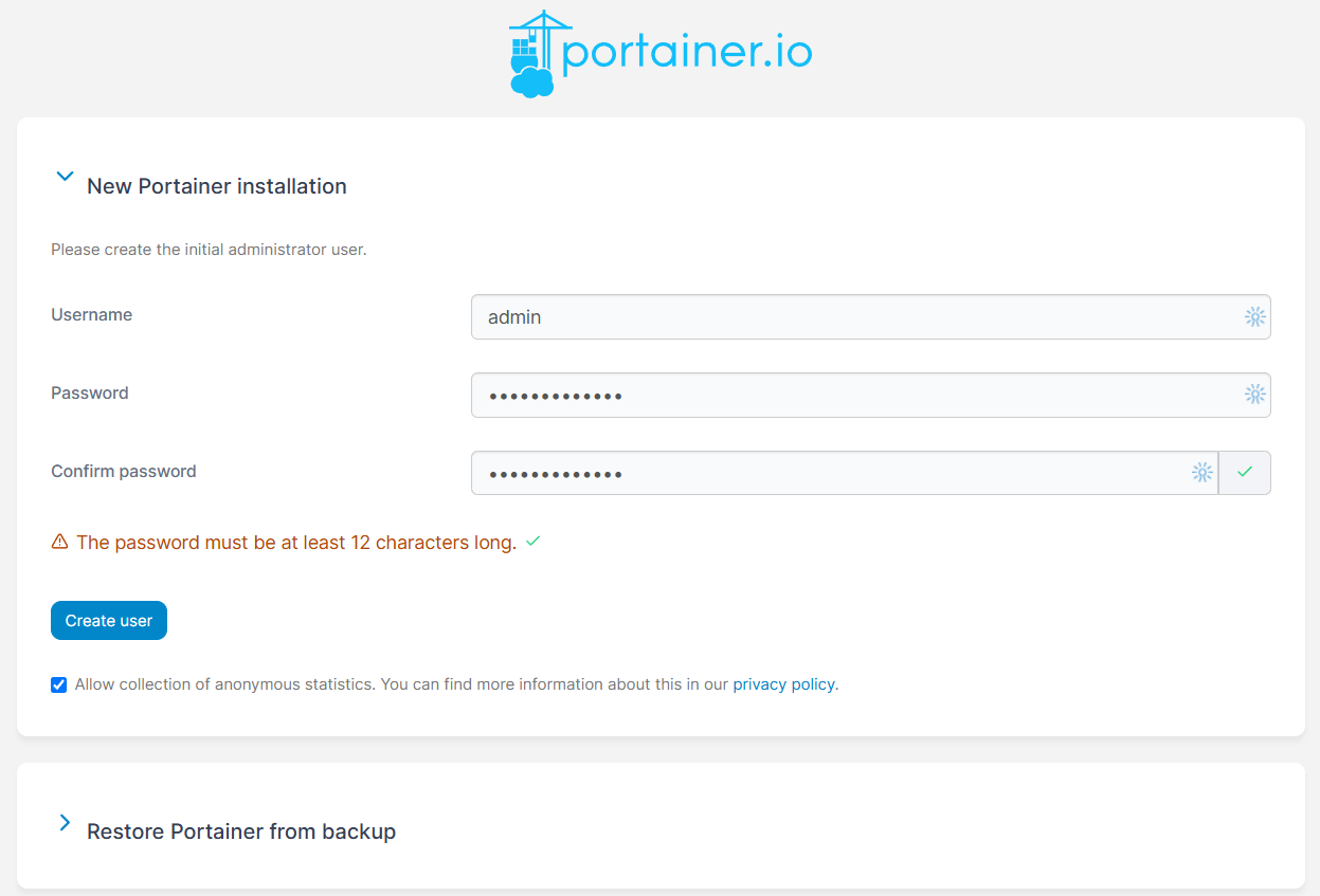 Installation Portainer - DEKAYONE