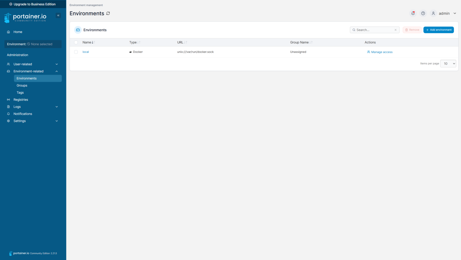 Installation Portainer - DEKAYONE